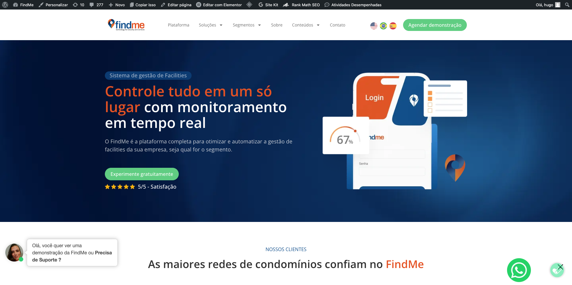 Gestão de Facilities - FindMe