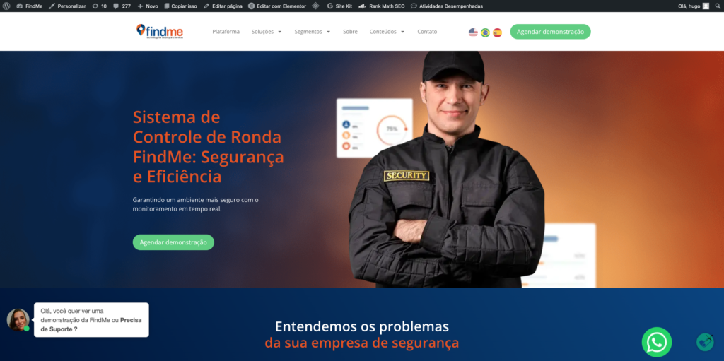 Sistema de Controle de Ronda FindMe: Segurança e Eficiência - Solução ...
